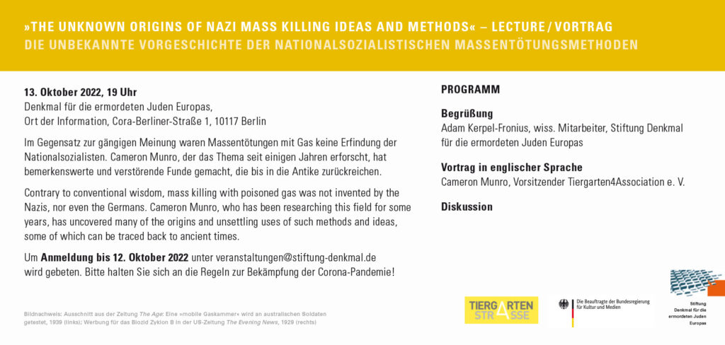 Research of Nazi War Crimes